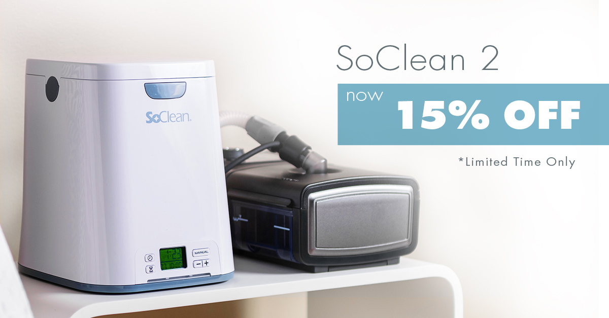 Save $47 On The SoClean 2 - The #1 CPAP Sanitizer - Easy Breathe