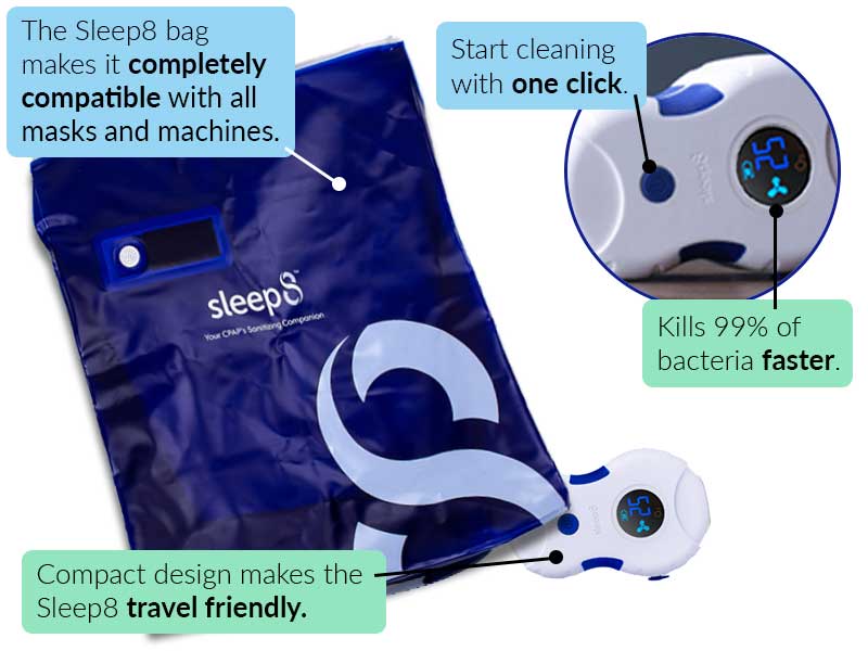 Sleep8 CPAP Cleaner Sale | Save $70 Today [Offer Expired] - Easy Breathe