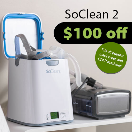 SoClean $100 Off Sale | Save on the #1 CPAP Sanitizer