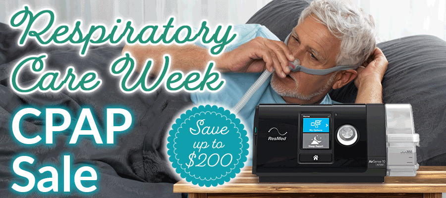 Respiratory Care Week CPAP Sale [Offer Expired] - Easy Breathe
