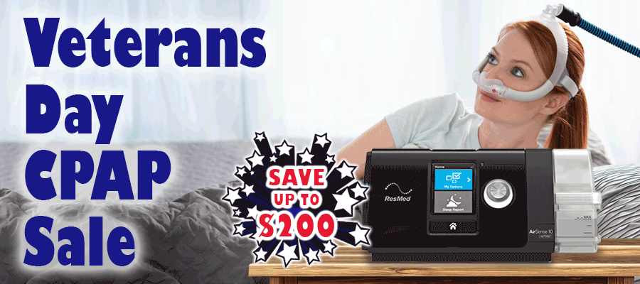 Easy Breathe's Veterans Day CPAP Sale [Offer Expired] - Easy Breathe