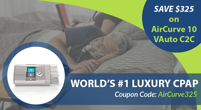 Save $325 Today | September AirCurve VAuto C2C CPAP Special - Easy Breathe