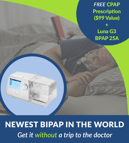 Free CPAP Prescription Refill with World's Newest BiPAP - Easy Breathe